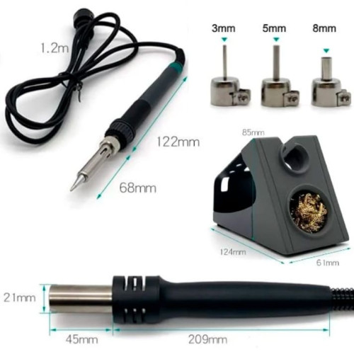 Quick 709D+ Havya ve Sıcak Hava Onarım İstasyonu - perpaexpo